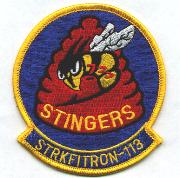 AV8R Stuff - VFA-113 "STINGERS" Patches